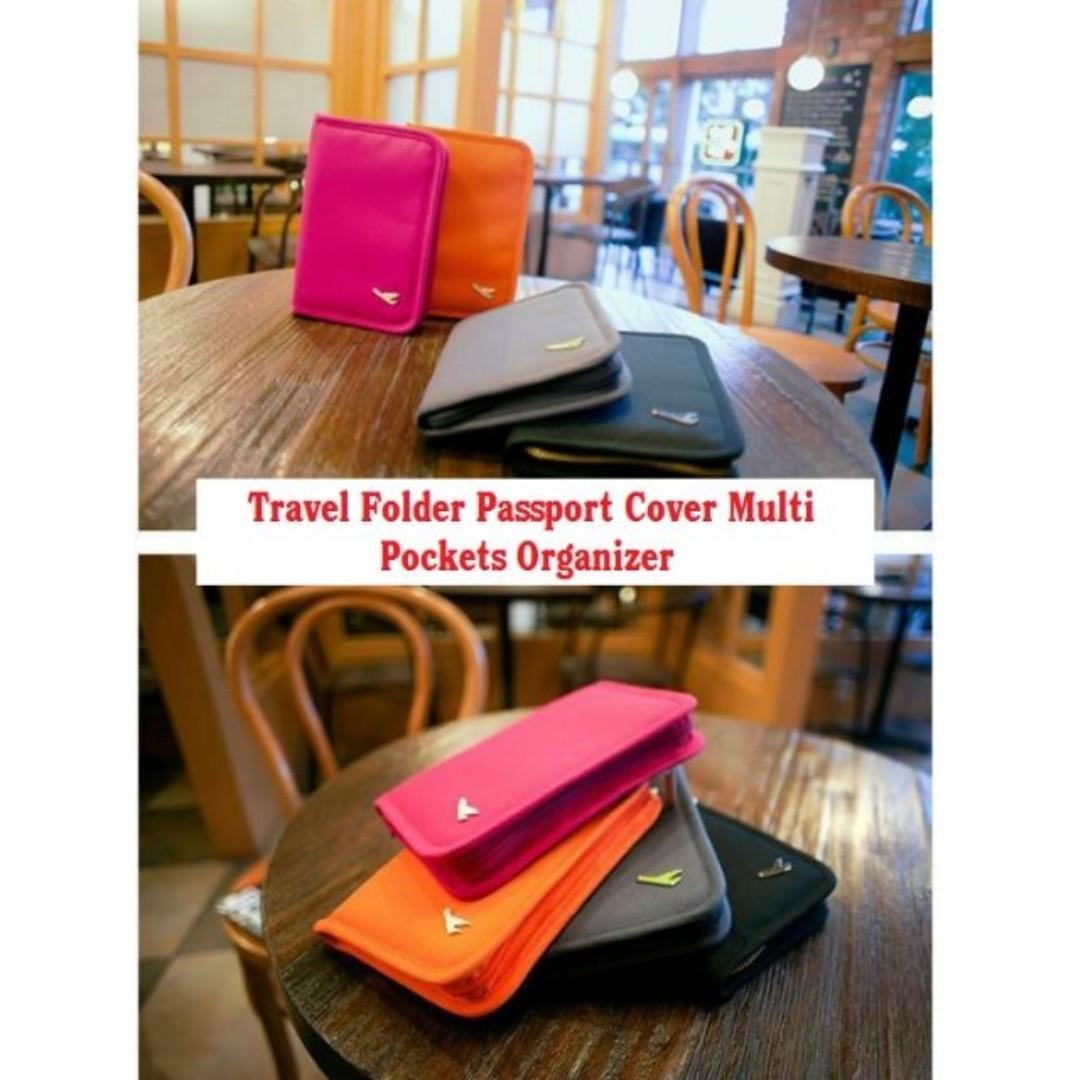Multi-Pocket Travel Folder Passport Cover - $8.80, Hobbies & Toys ...