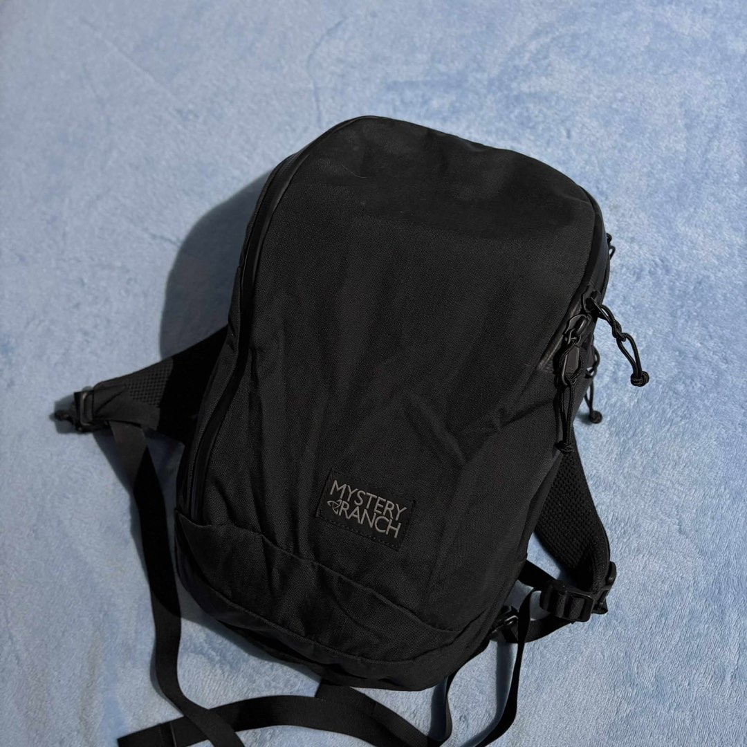 MYSTERY RANCH SLICK-BLACK BACKPACK, Men's Fashion, Bags, Backpacks on ...