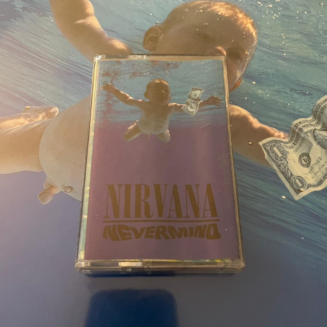 NIRVANA - NEVERMIND CASSETTE, Hobbies & Toys, Music & Media, Music Accessories on Carousell