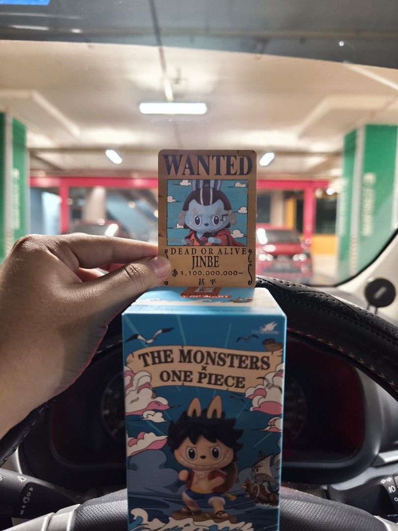 One Piece X Labubu: Jinbe, Hobbies & Toys, Toys & Games on Carousell