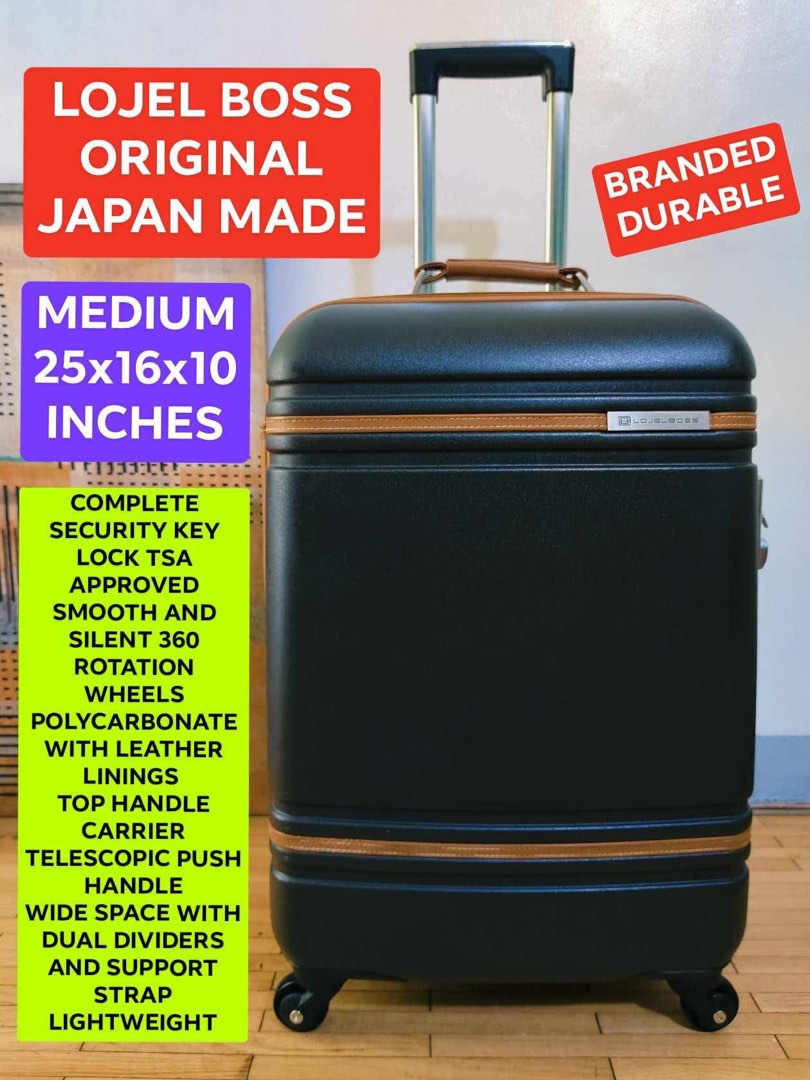 ORIGINAL LOJEL BOSS BRAND (LEATHER LINING) IMPORTED AND JAPAN MADE ...