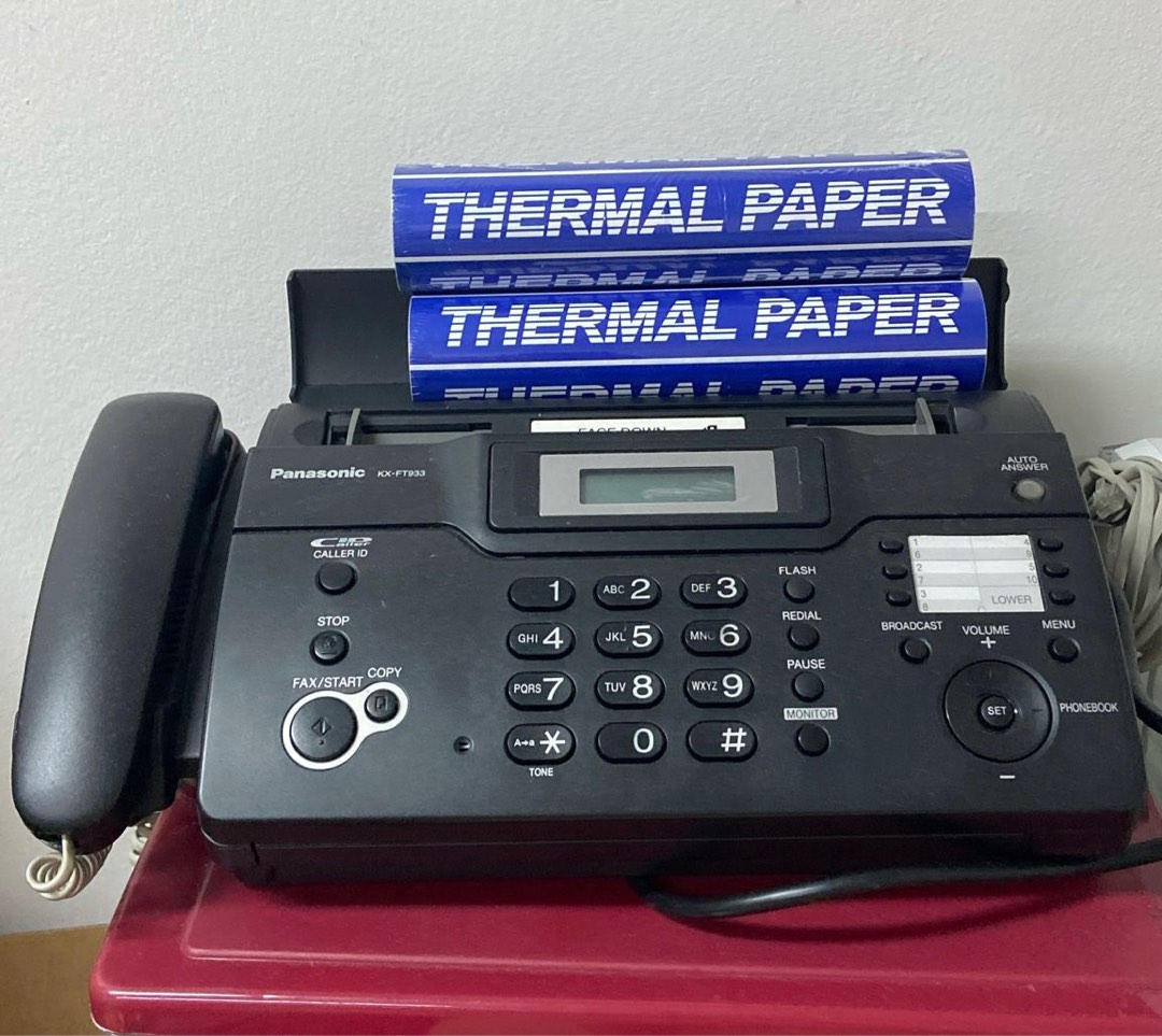 Panasonic KX-FT933 Fax Machine, Computers & Tech, Office & Business ...