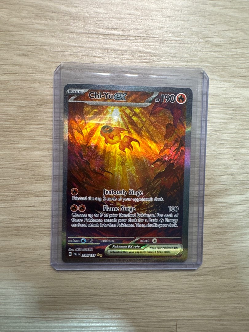 Pokemon TCG Chi-yu ex, Hobbies & Toys, Toys & Games on Carousell