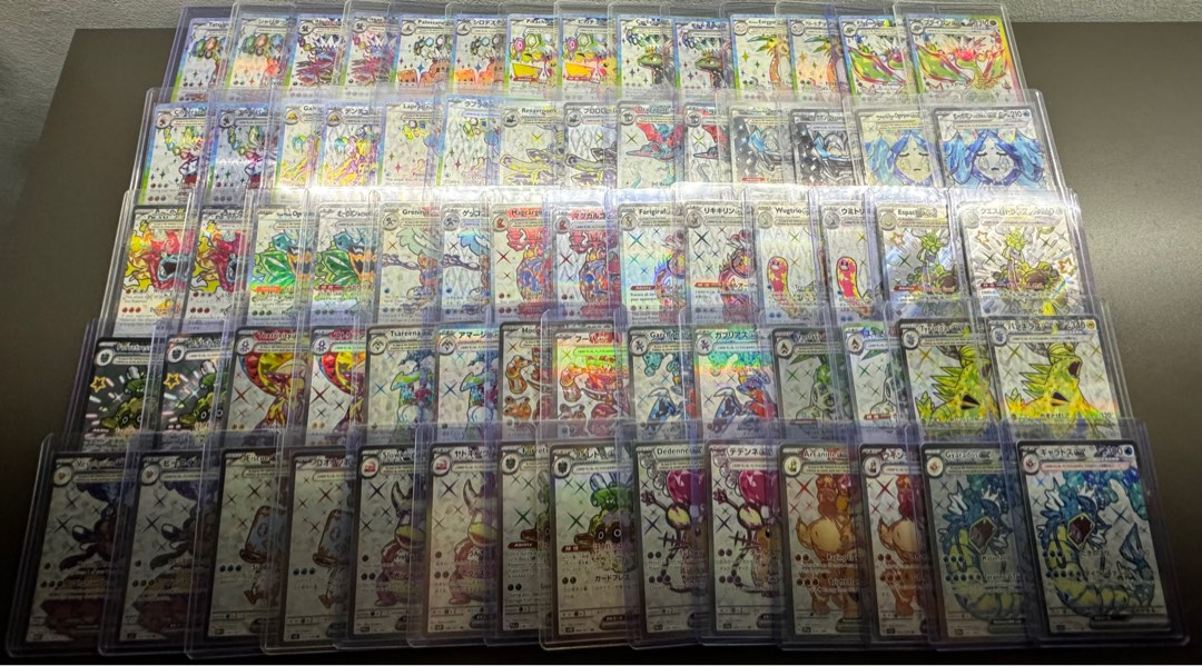 Pokemon Tera EX English Japanese Full Art Secret Rare Card Set, Hobbies ...