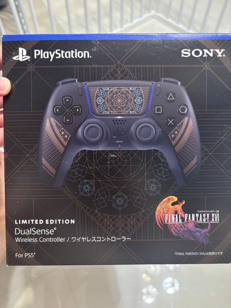 PS5 DualSense Final Fantasy XVI Limited Edition Controller, Video ...