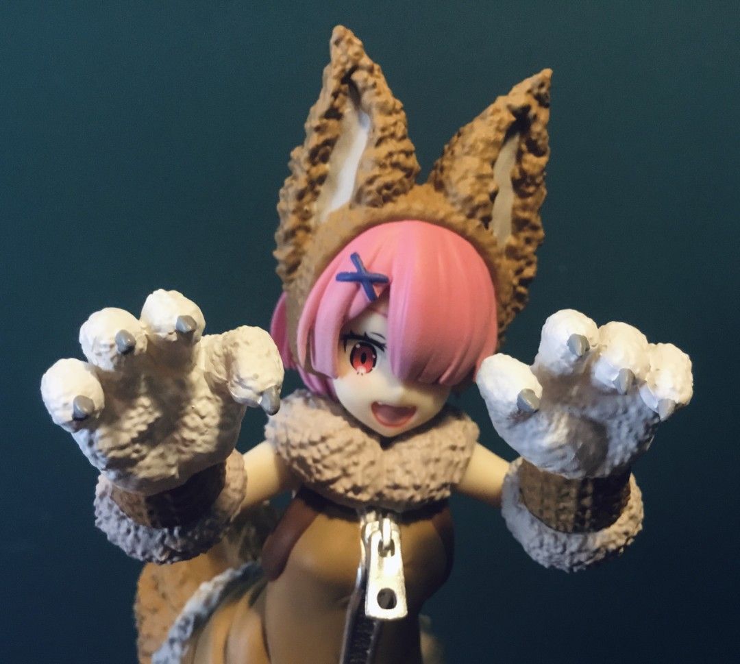 [MISB] Furyu Re:Zero Figure - Ram The Wolf and The Seven SSS, Hobbies ...