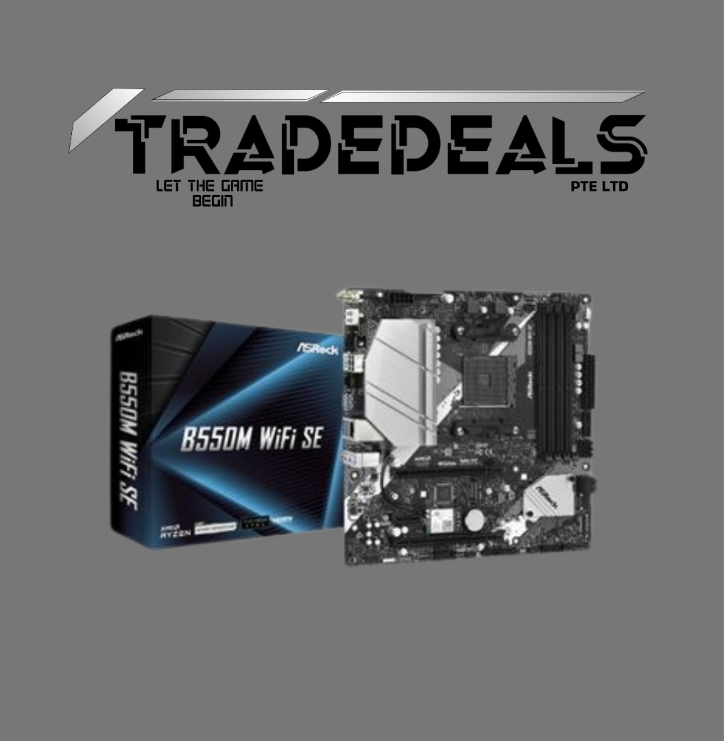 (READY STOCK) Asrock B550M Wi-Fi SE AM4 / GIGABYTE B550M DS3H AC AM4 ...