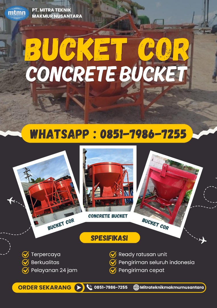 Rental Bucket Cor Lampung Selatan | Sewa Concrete Bucket Lampung ...