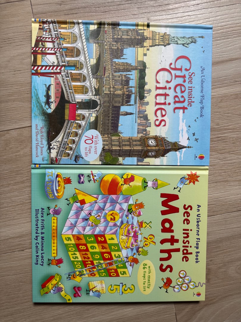 See inside maths / See inside Great Cities, 興趣及遊戲, 書本 & 文具, 兒童書籍 ...
