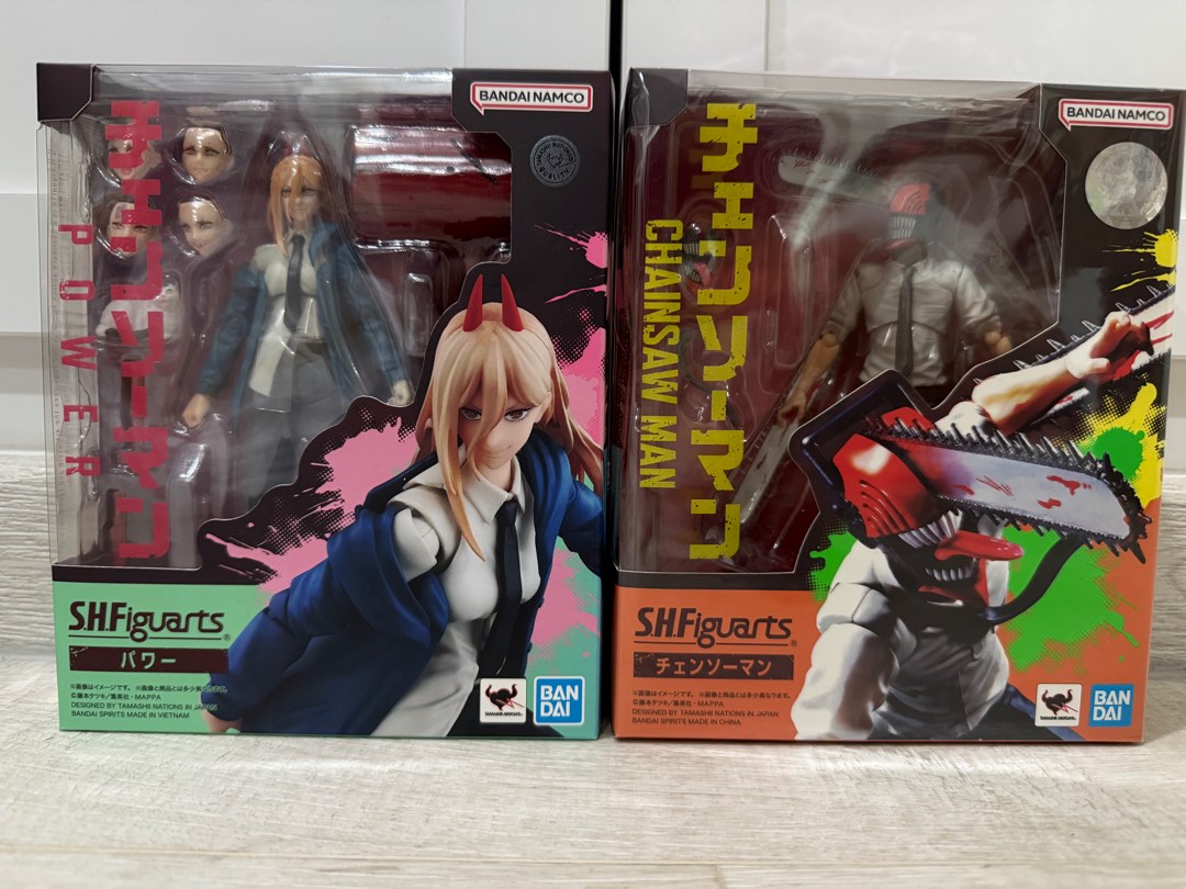 SHF Power Denji Chainsaw man CSM SHFiguarts SH Figuarts Bandai Namco ...