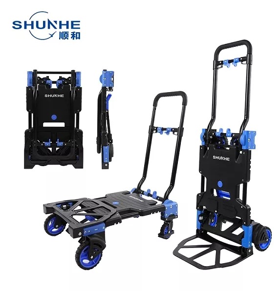 ShunHe 2 IN 1 Heavy Duty Foldable Trolley, Furniture & Home Living ...