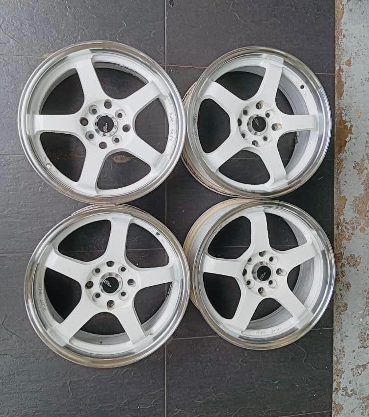 SPORT Rim ADVAN GT FLOW FORMING 16" MYVI SAGA YARIS VIOS CITY IRIZ ...