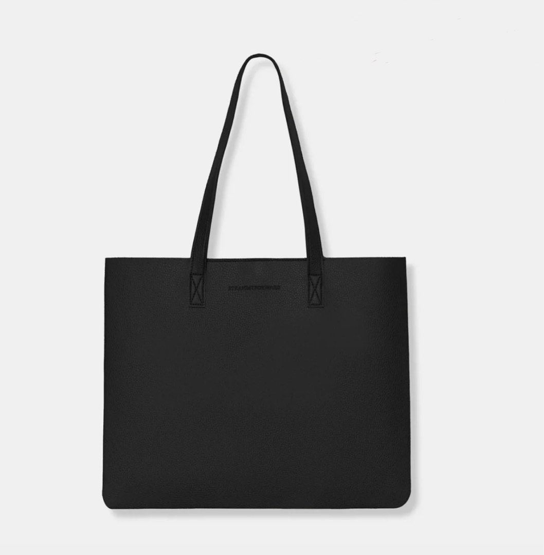 Straightforward Landscape Tote Bag in Black, Women's Fashion, Bags ...
