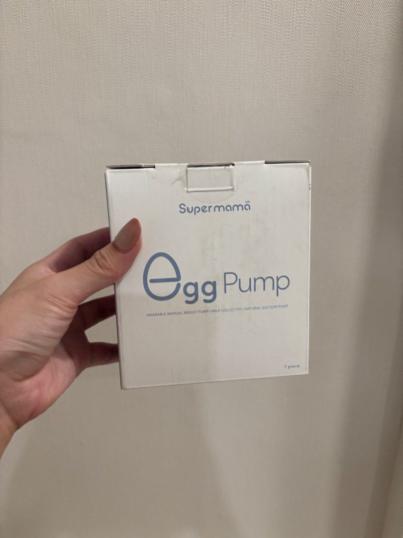 Supermama lab wadah penampung asi eggpump wearable manual pump, Bayi ...