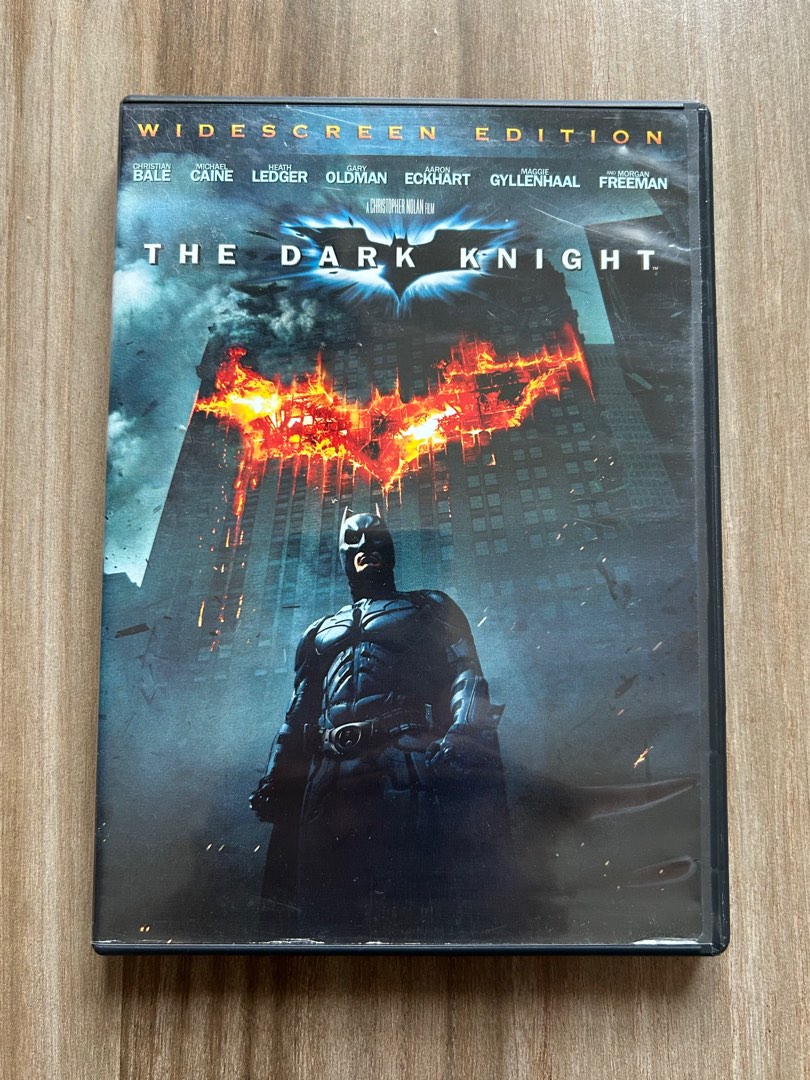 The Dark Knight DVD Movie Disc, Hobbies & Toys, Music & Media, CDs ...