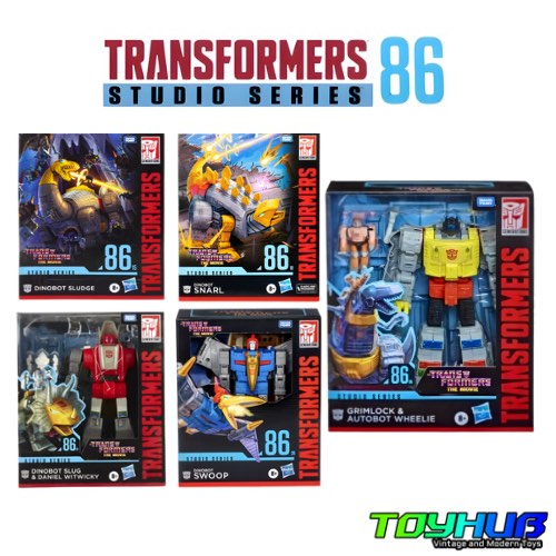 Transformers Studio Series 86 Dinobots Set of 5 (Brand New and Sealed ...