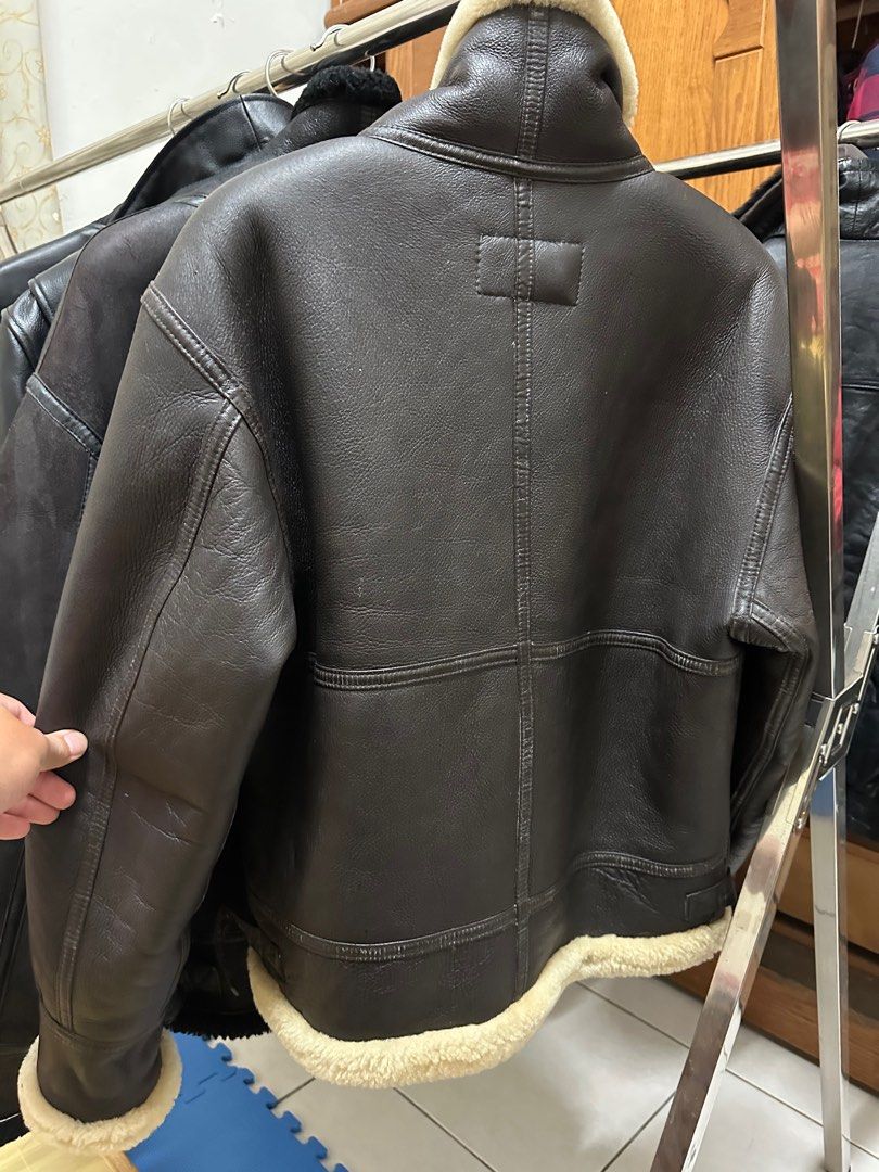 us.army b3轟炸機羊毛外套 古著 韓國製, 他的時尚, 外套、夾克、大衣在旋轉拍賣