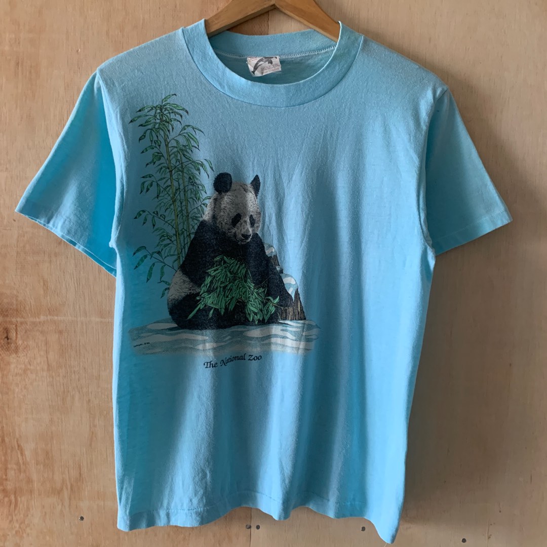 Vintage 90s Panda The National Zoo Animal The Mountain Habitat Tee By ...