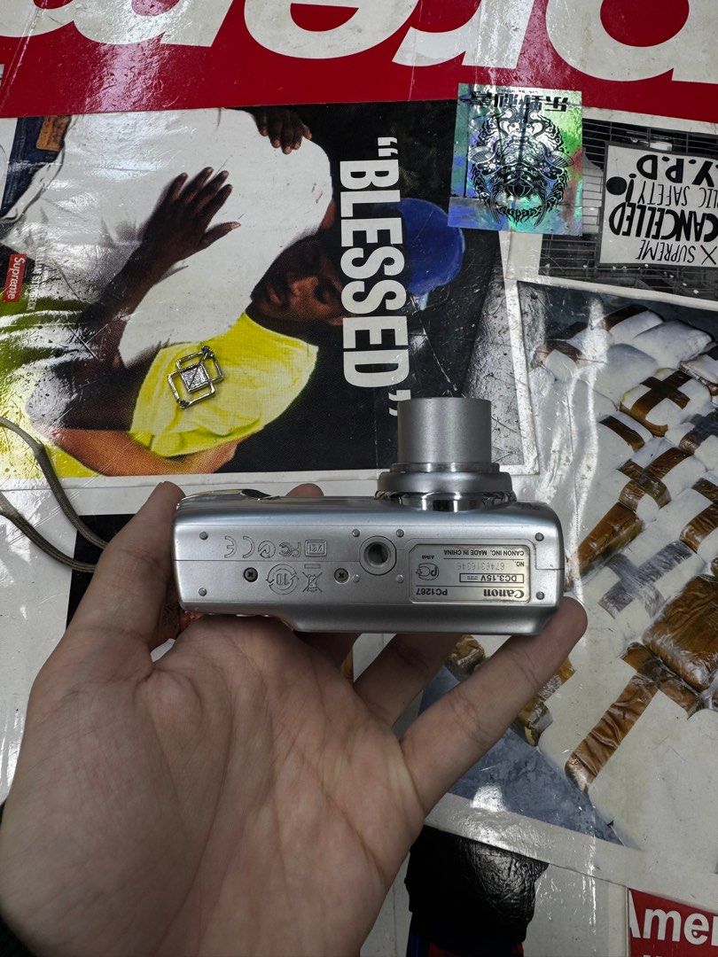 Vintage retro cannon power shot A470 digicam digital camera ...