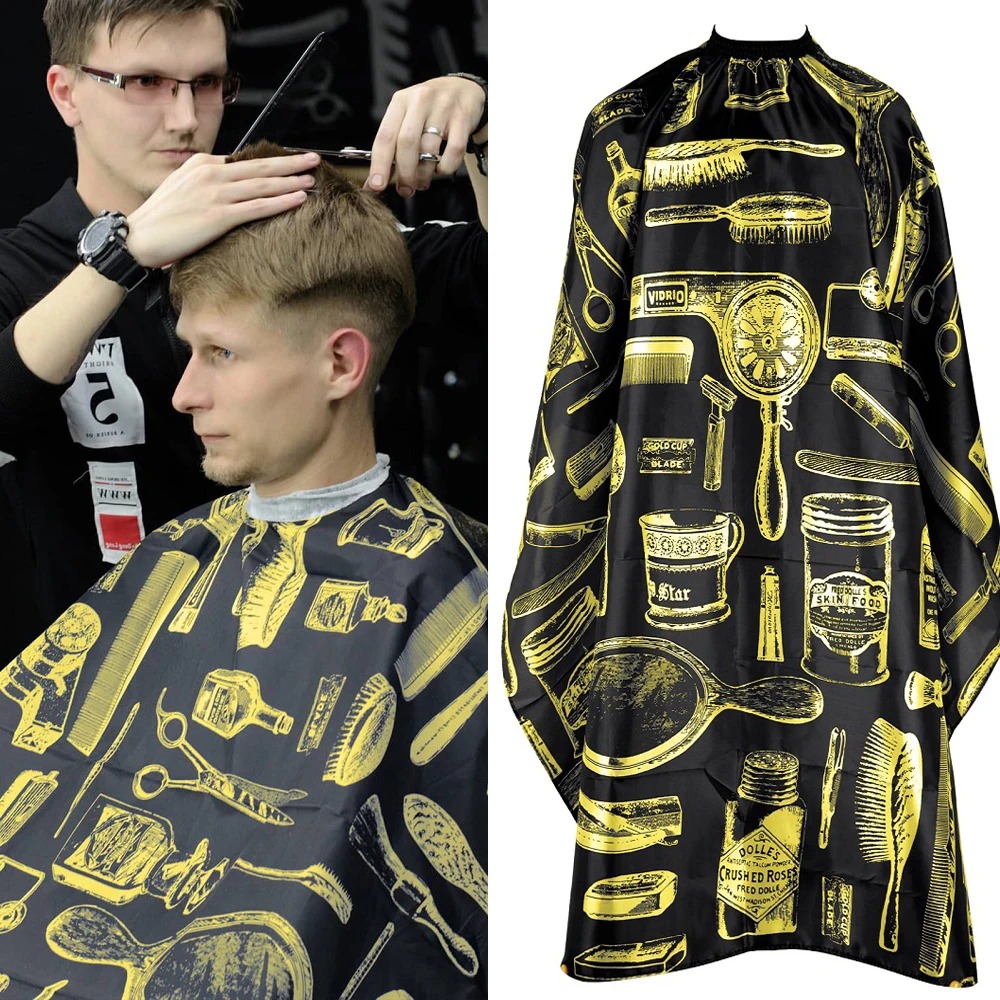 Waterproof Haircut Cloth Cutting Cape Salon Hairdressing Hairdresser ...
