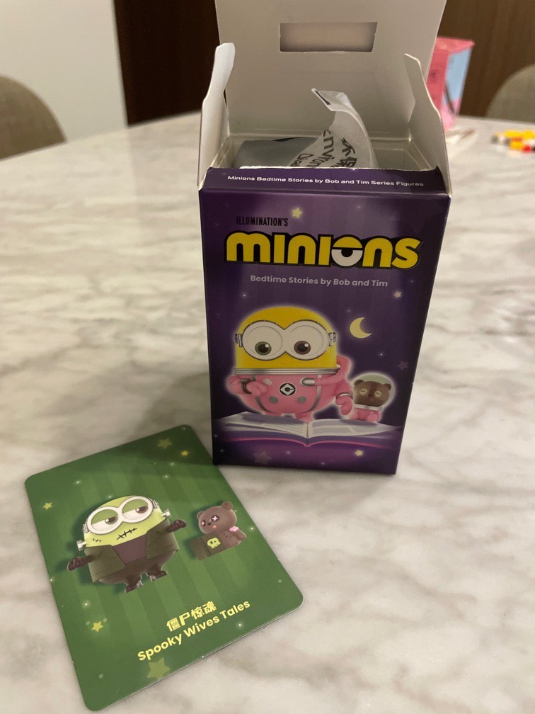 WTT Minion Bedtime Stories Popmart Spooky Wives, Hobbies & Toys, Toys ...
