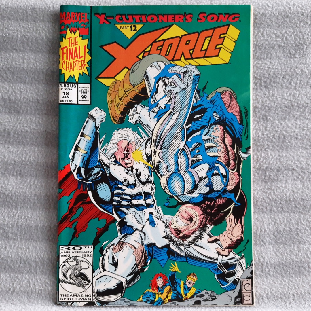 X-Force #18 (1st Series Marvel Comics) Fabian Nicieza, Greg Capullo (XMEN XFORCE), Hobbies ...