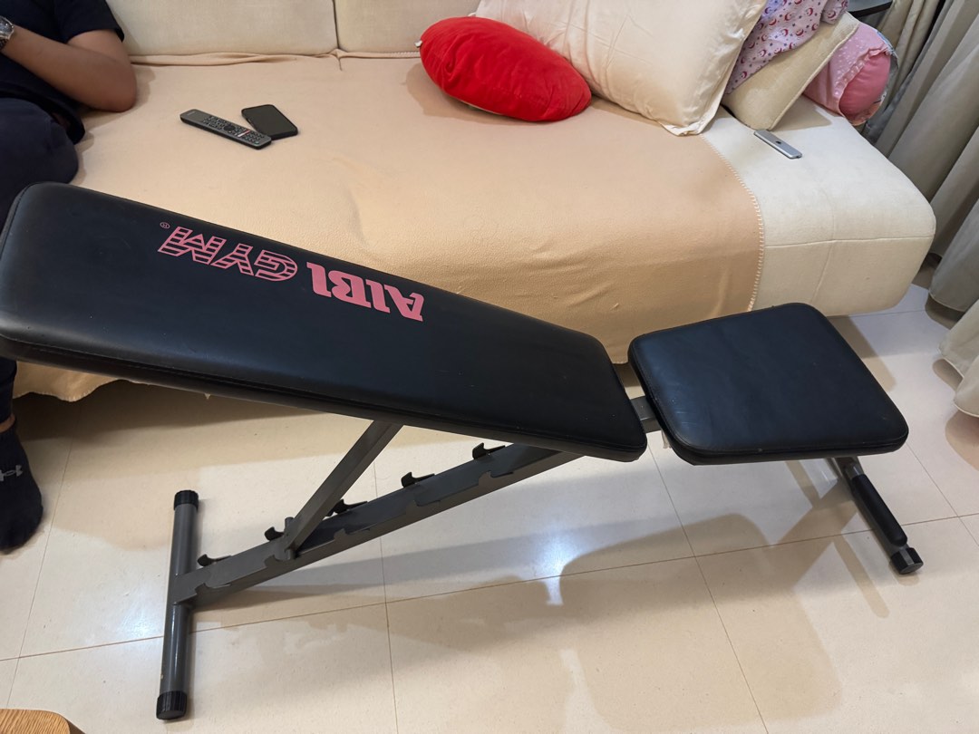 AIBI GYM BENCH, Sports Equipment, Exercise & Fitness, Toning ...