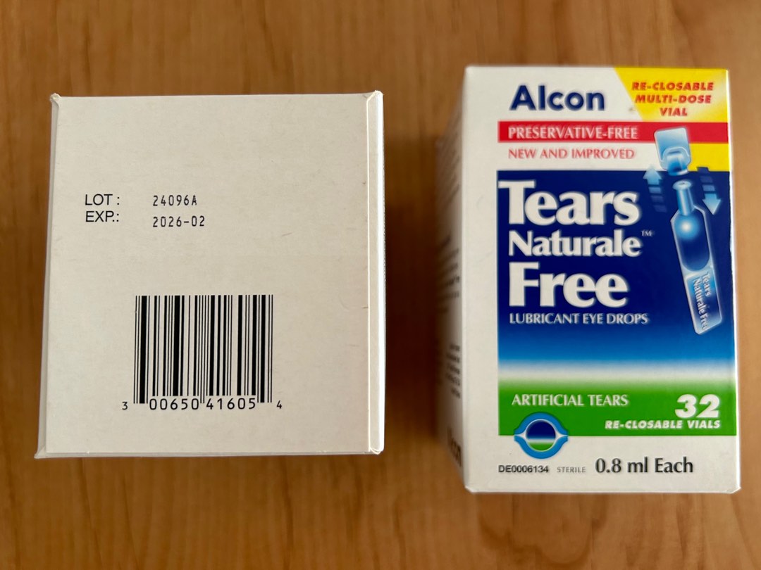 Alcon Tears Naturale Free Lubricant Eye Drops, Beauty & Personal Care ...