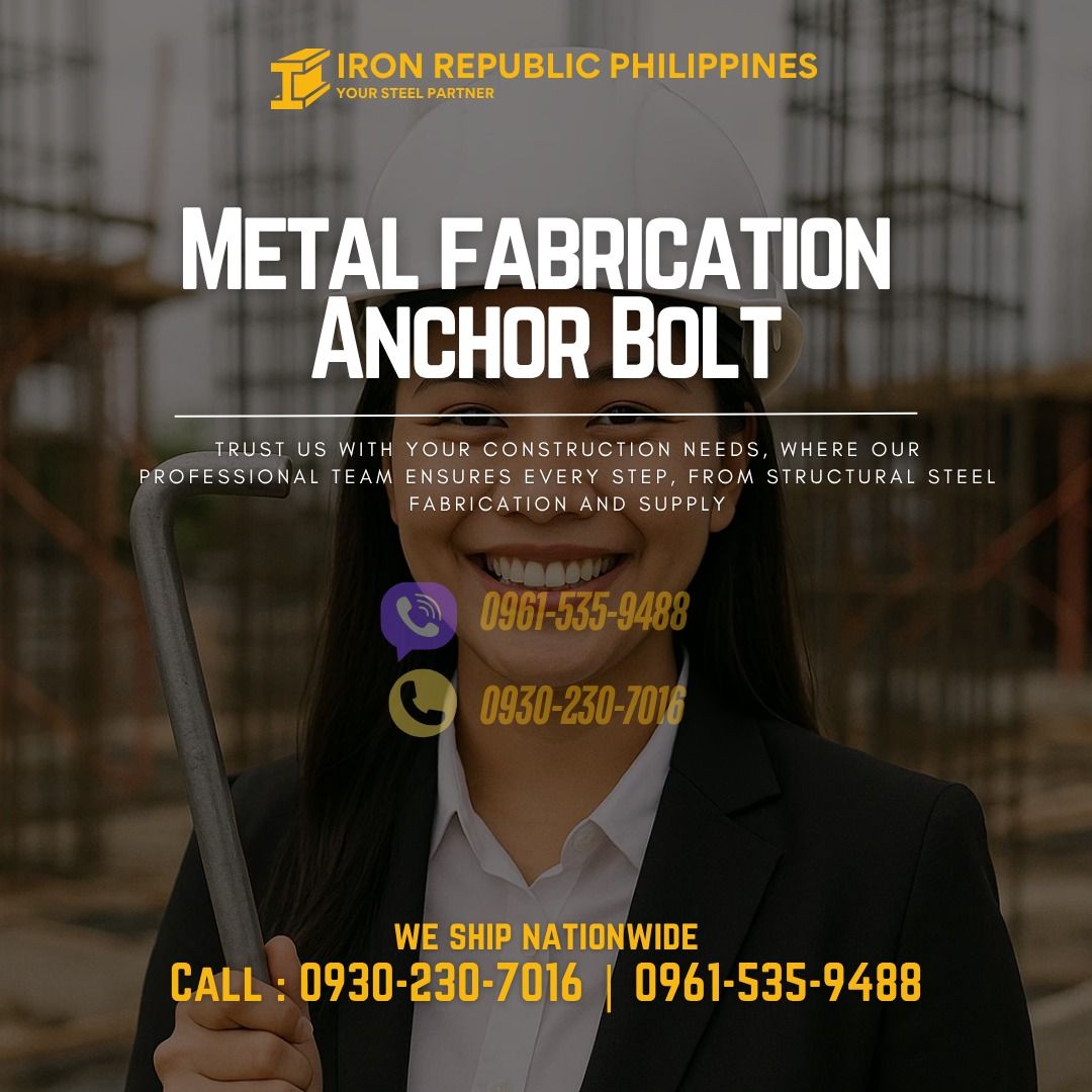 Anchor Bolt 25mm X 600mm High Strenght / ASTM A325 Anchor Bolts ...