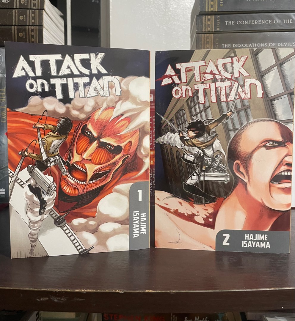Attack on Titan Vol 1-2, Hobbies & Toys, Books & Magazines, Comics ...