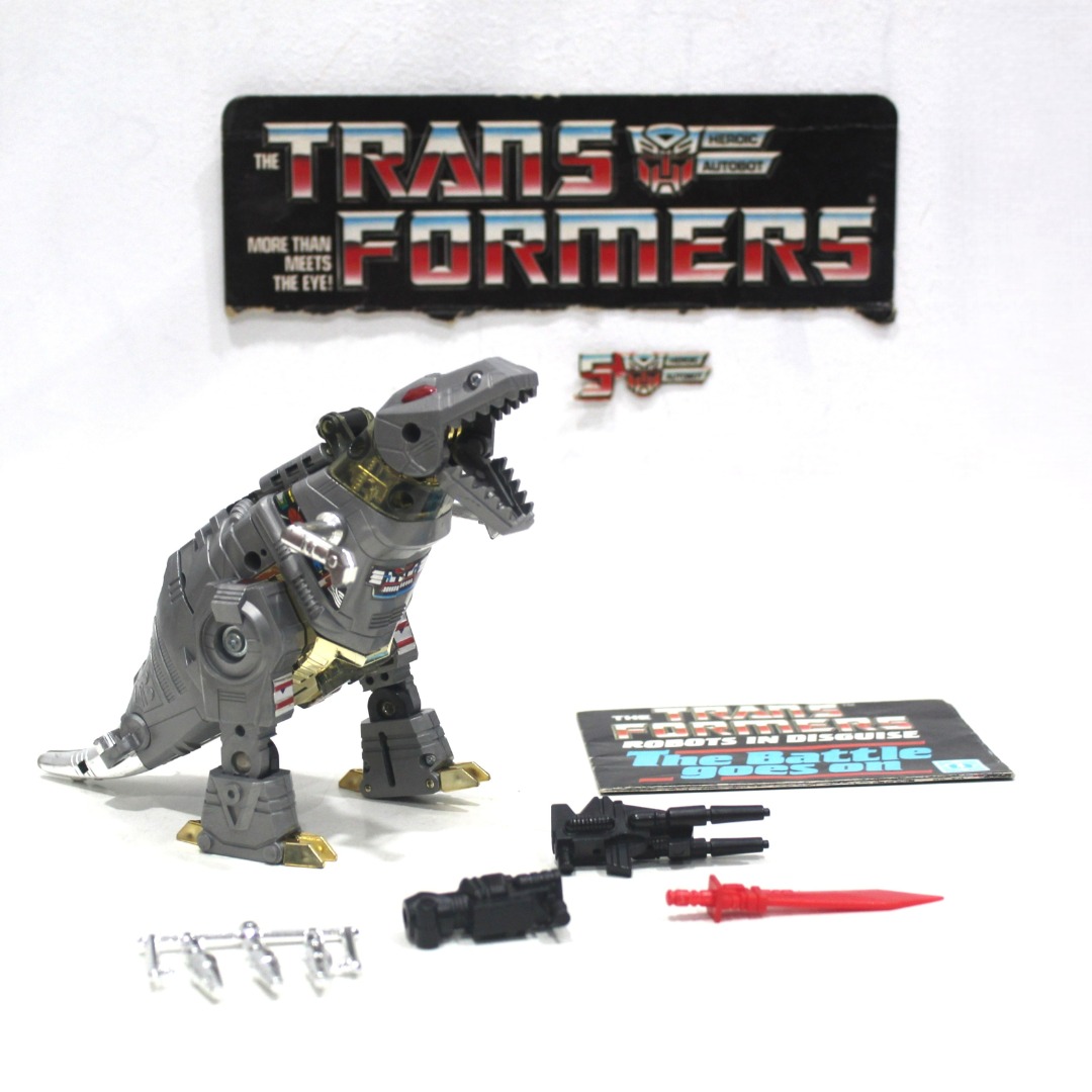 Authentic Vintage Original Transformers G1 Dinobot Leader Grimlock ...