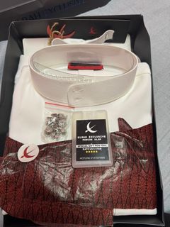 Baju Melayu Elrah Off White, Men's Fashion, Muslim Wear, Baju Melayu on ...