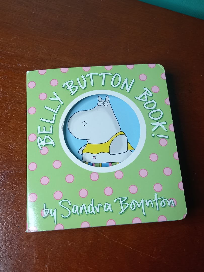 Belly Button Book by Sandra Boynton Board Book, Hobbies & Toys, Books ...