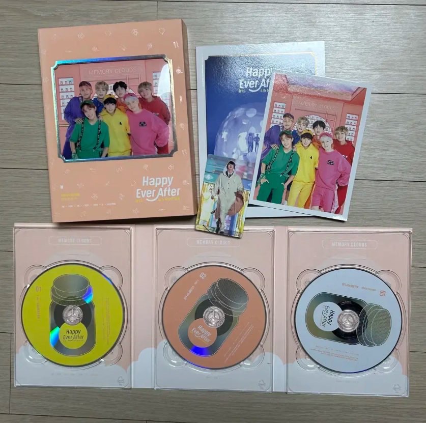 BTS 4th Muster DVD w/Jin PC, Hobbies & Toys, Memorabilia & Collectibles ...