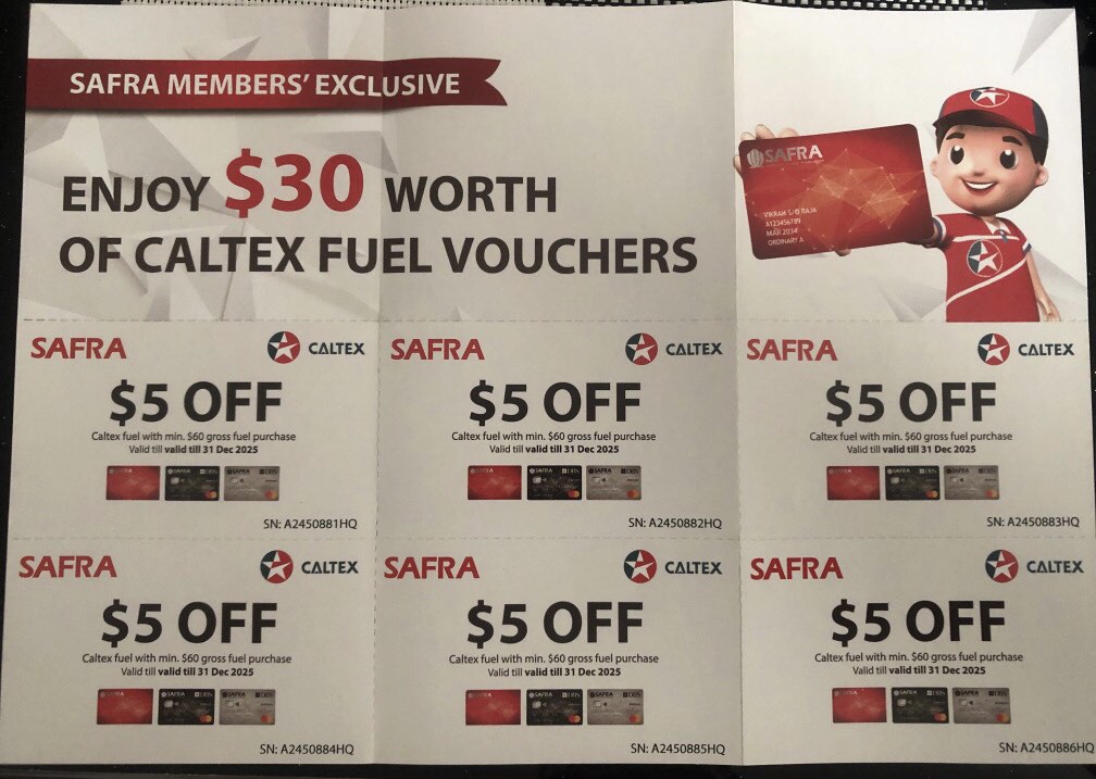 Caltex voucher, Tickets & Vouchers, Vouchers on Carousell