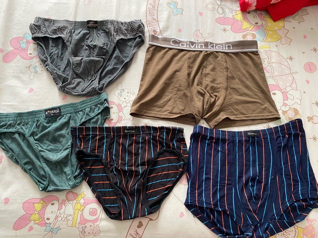 CD pria dapat 5 mix boxer ada lubang sesuai foto bisa dijahit, Fesyen ...