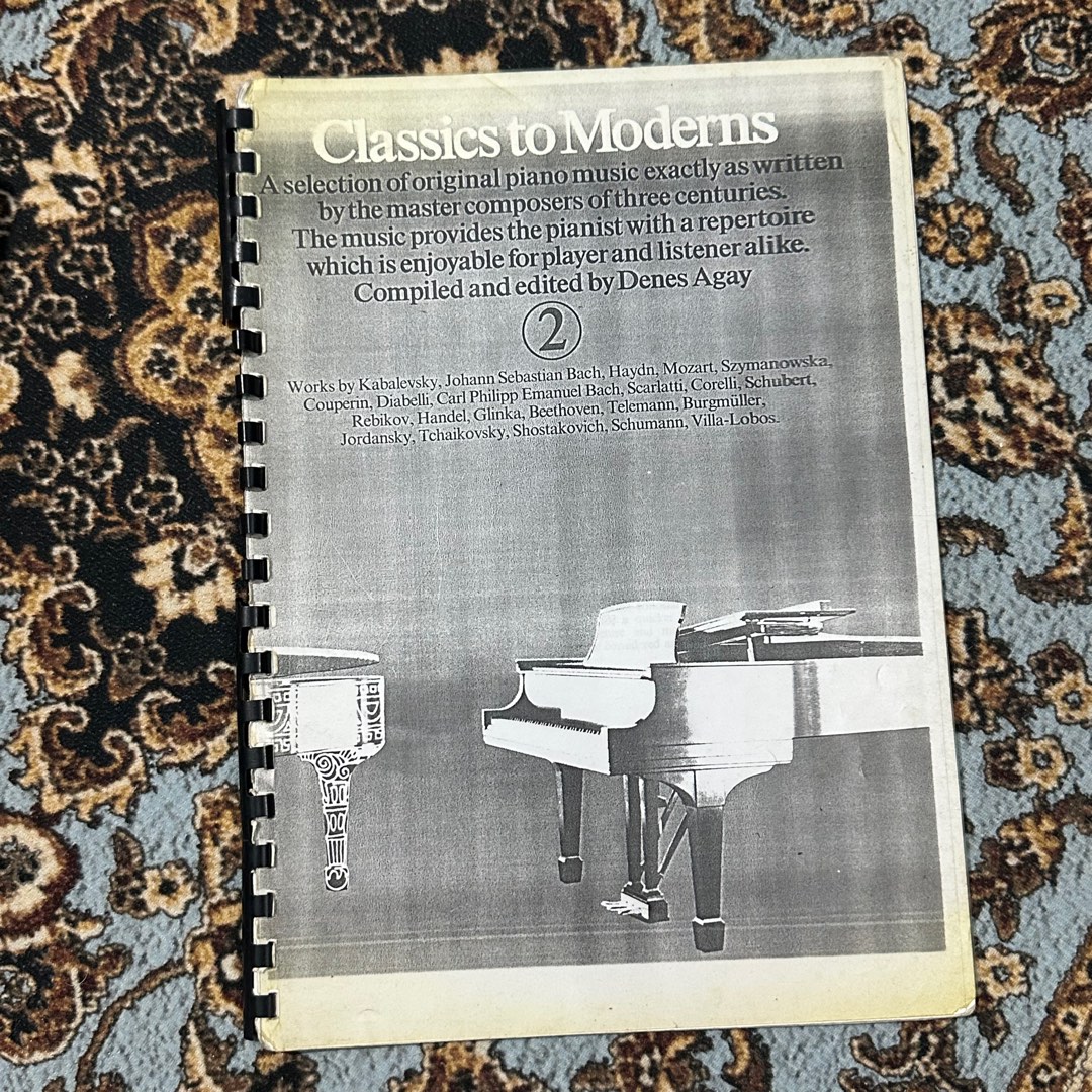 Classics to Moderns Piano Sheets Compilation, Hobbies & Toys, Music ...