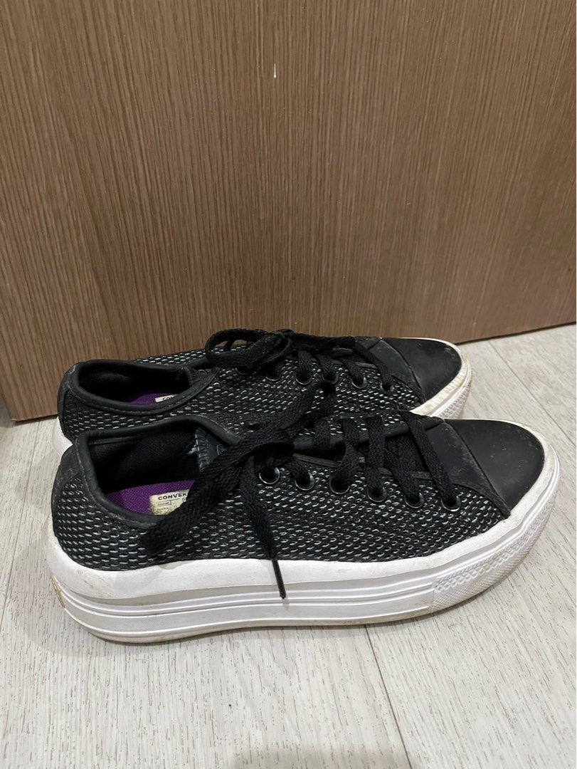 Original Converse Chuck Taylor All Star Lift Platform Move Mesh Ox ...