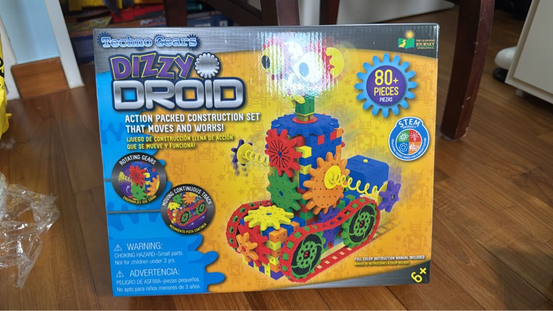 Dizzy Droid-80 pieces set, Hobbies & Toys, Toys & Games on Carousell