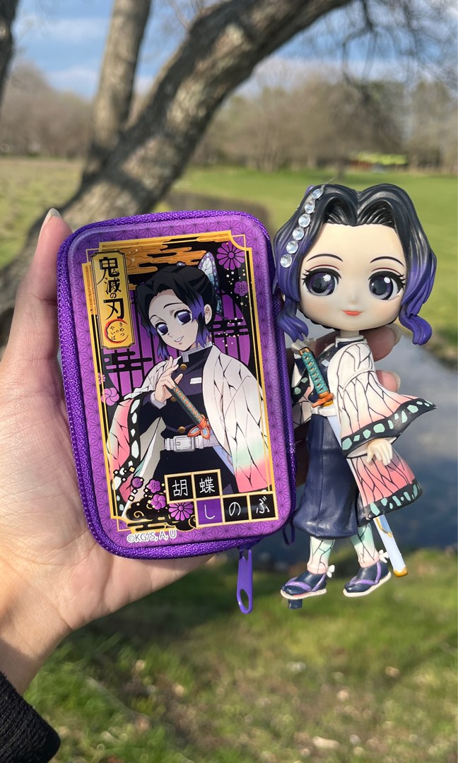 DOMPET/POUCH DEMON SLAYER SHINOBU KOCHO, GIYU TOMIOKA KIMETSU NO YAIBA ...