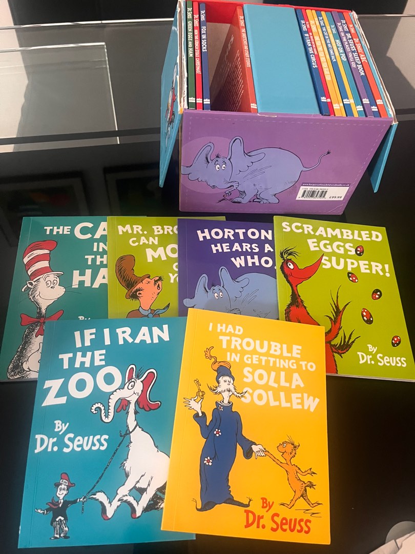 Dr. Seuss 15-Book Boxed Set, Hobbies & Toys, Books & Magazines ...