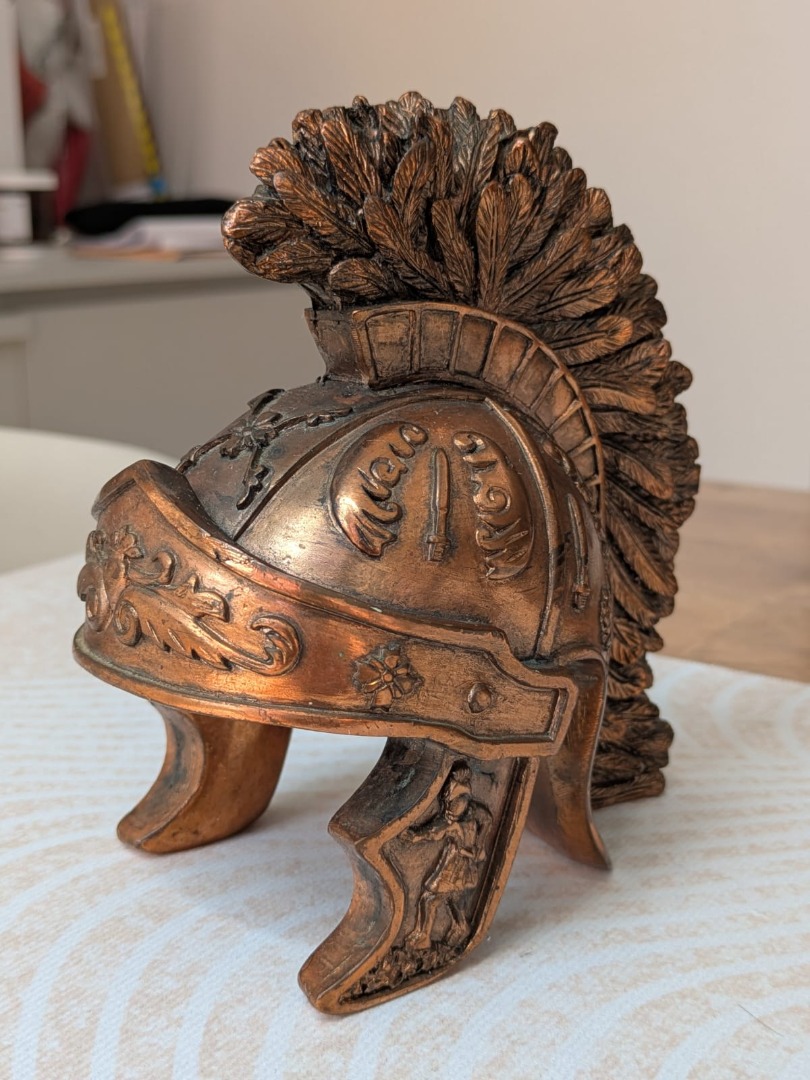 Exquisite Roman Gladiator Helmet Replica, Hobbies & Toys, Memorabilia ...
