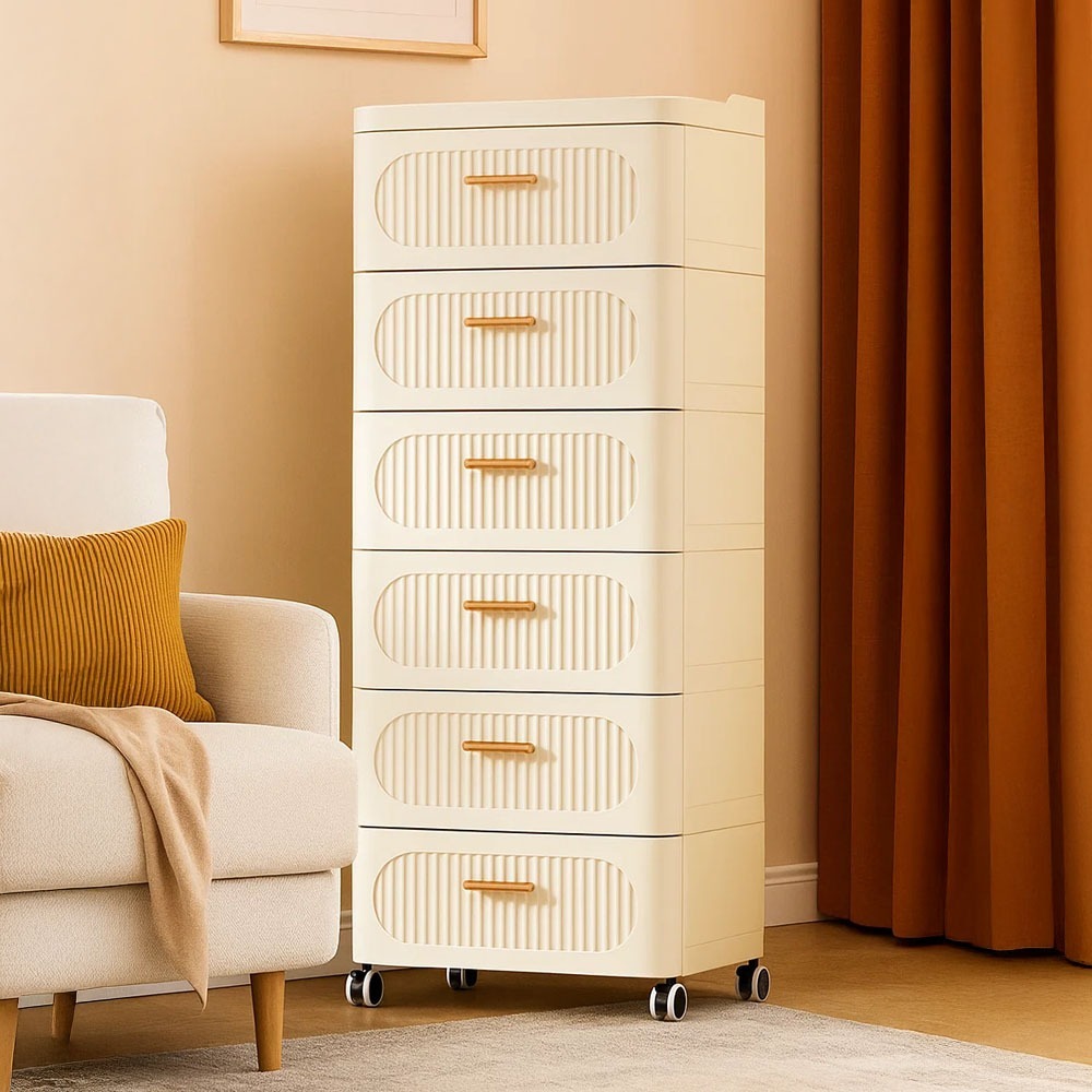 [FREE DELIVERY] Storage Cabinet Drawer with Castors / Boxes ...