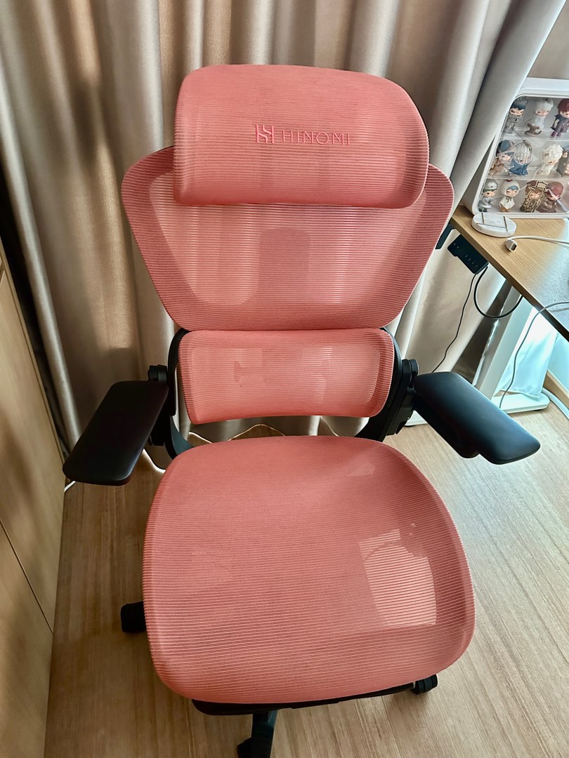 Hinomi H1Pro Ergonomic Home Office Chair Foldable With Leg Rest and Flip-up Armrest, Furniture ...