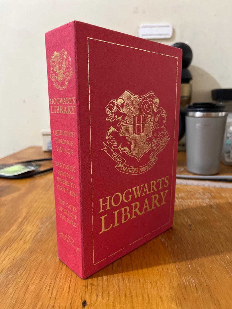 Hogwarts Library Compilation Hardbound, Hobbies & Toys, Books & Magazines, Fiction & Non-Fiction ...
