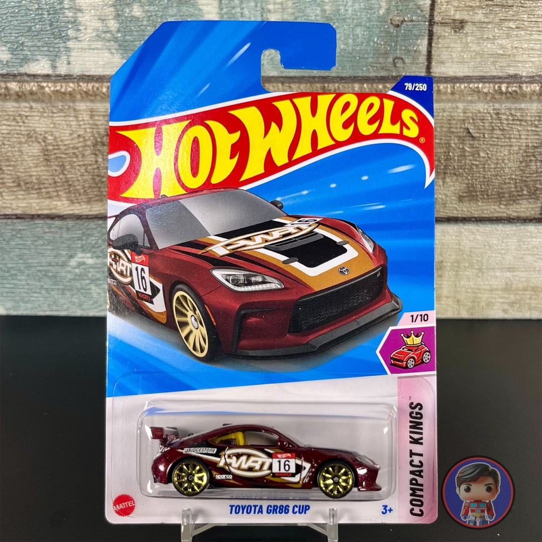 Hot Wheels Toyota GR86 Cup (HW Compact Kings) 1:64 Scale Diecast Model ...