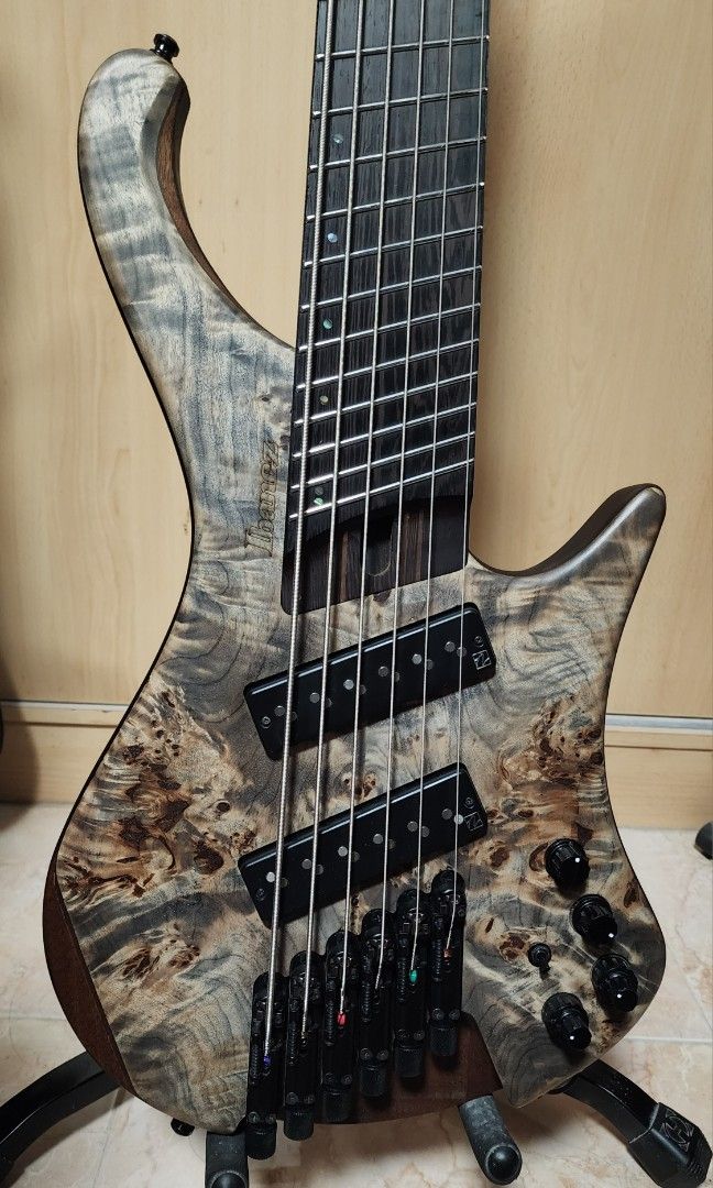 Ibanez EHB1506MS 6 String Multi-Scale Headless Bass Guitar, Hobbies ...