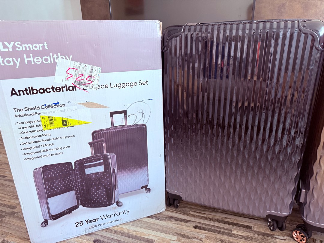 iFLY Smart 2-Piece Luggage Set , Hobbies & Toys, Travel, Luggage on ...