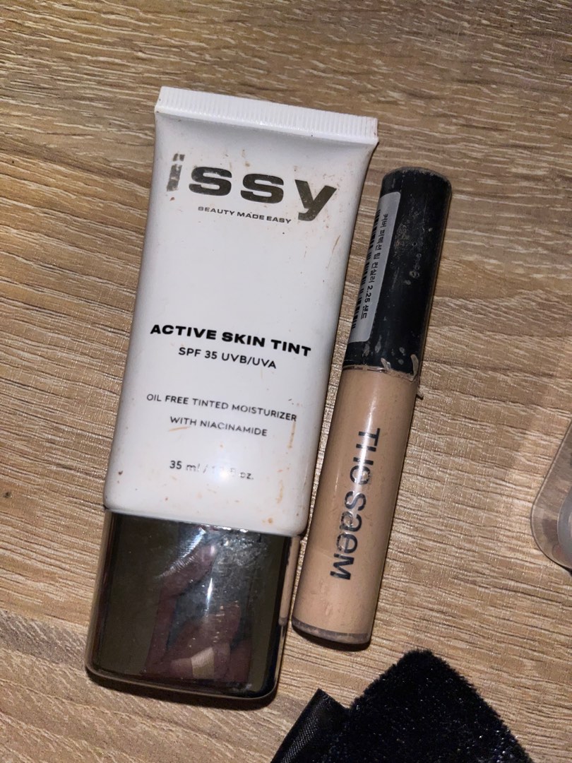 Issy Active Skin Tint Hazel The Saem Concealer 2.25, Beauty & Personal ...