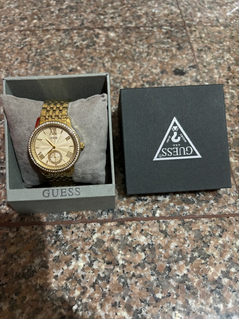 Jam Tangan Guess Original, Fesyen Wanita, Jam Tangan di Carousell